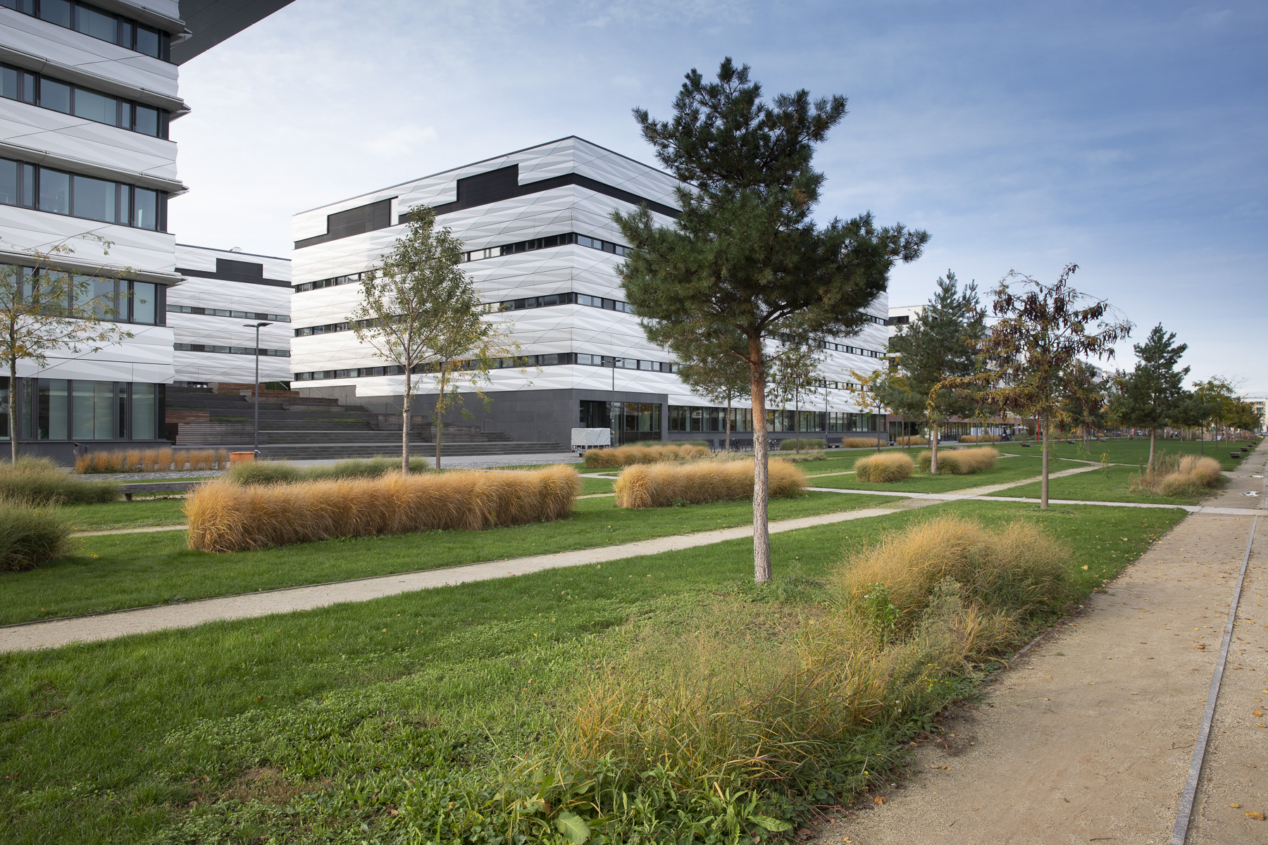 Blick in die Bahnstadt - Bahnstadt Heidelberg