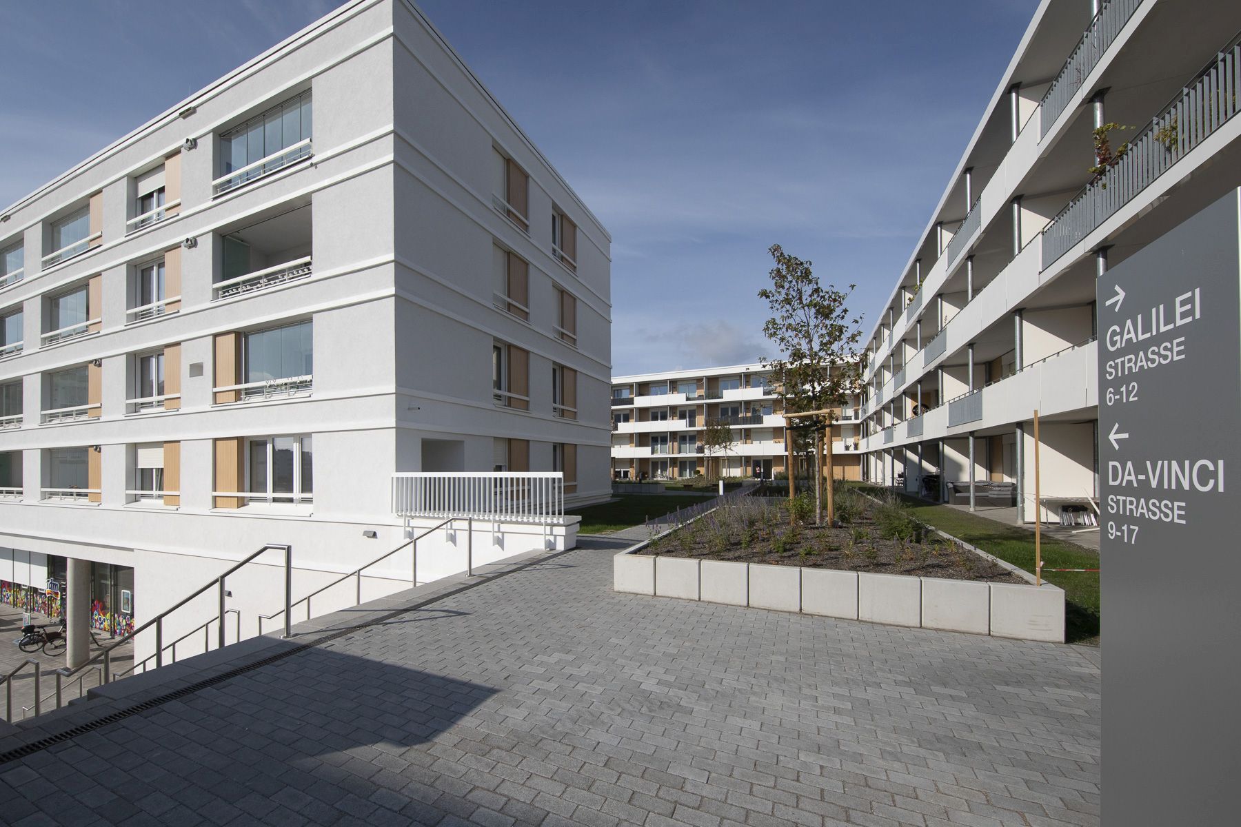 Blick in die Bahnstadt - Bahnstadt Heidelberg